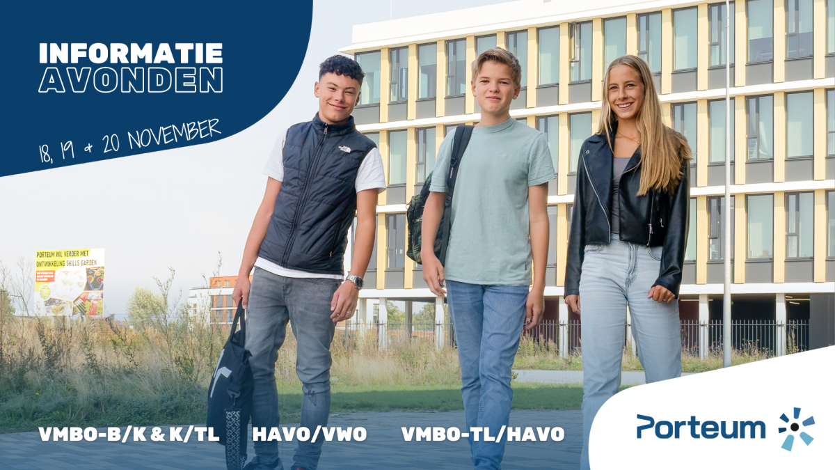 Porteum – Onze Campus | Lelystad | Informatieavonden